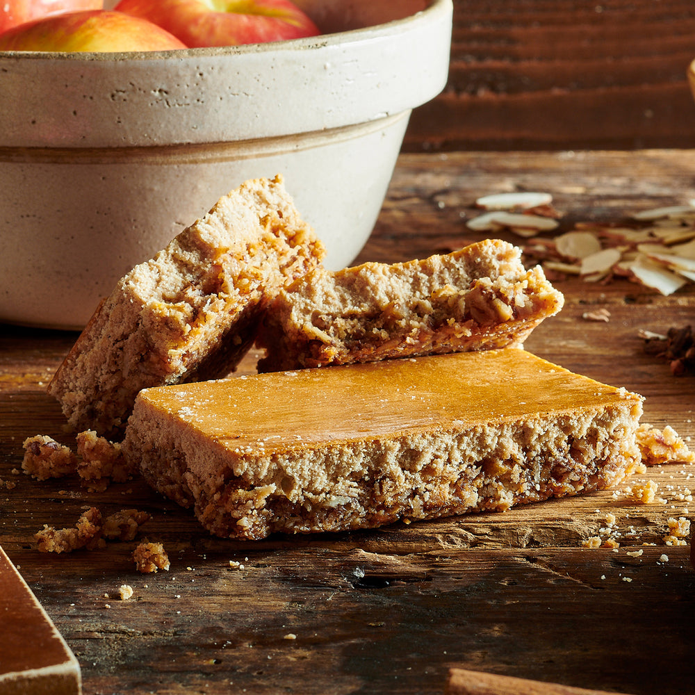 Apple Cinnamon High-Protein Bars for Work Outs + Meal Replacement